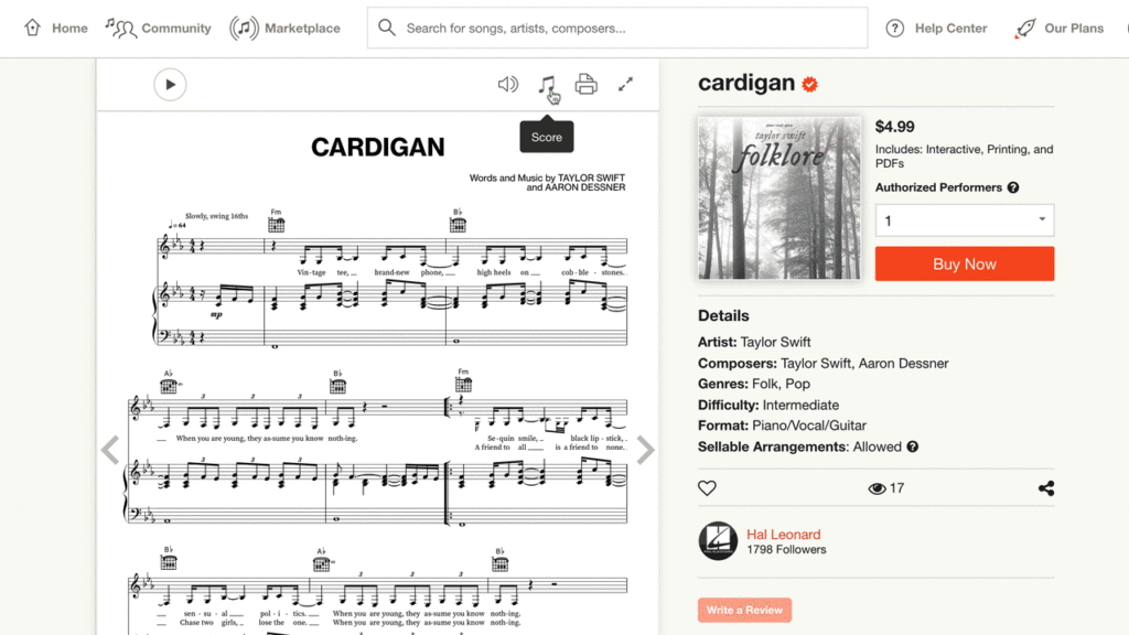 Noteflight's Interactive Viewer Makes It Easy - Noteflight Notes