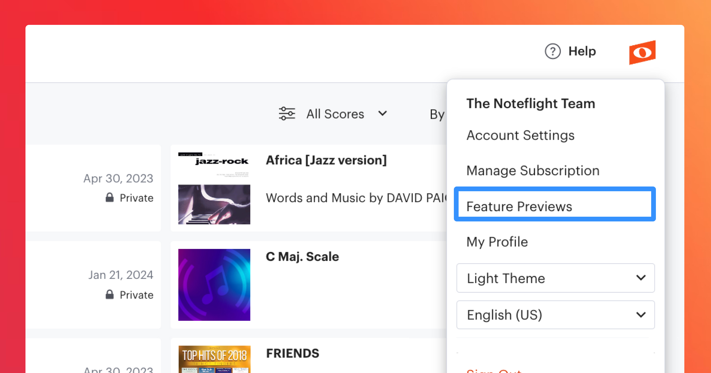 Take a sneak peek into the future of Noteflight! - Noteflight Notes